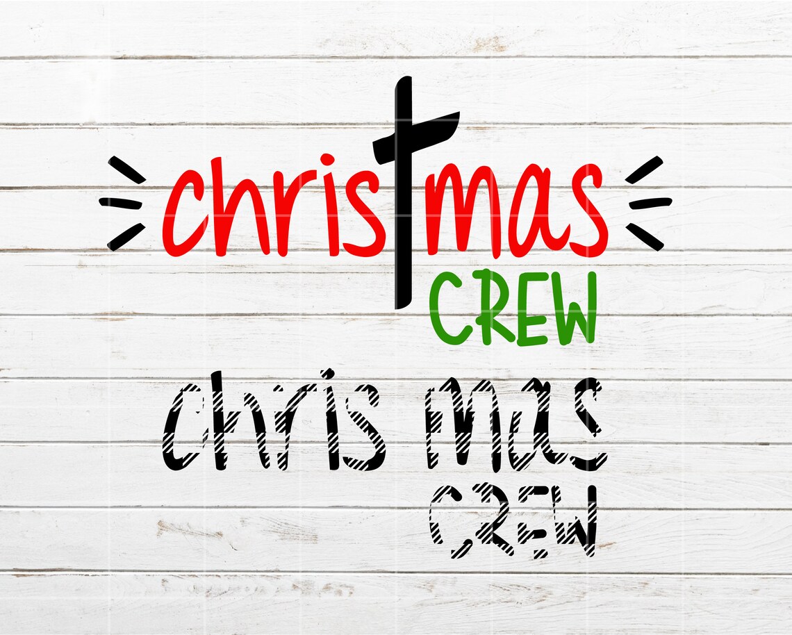 Christmas Crew SVG Christian SVG Christmas SVG Buffalo - Etsy