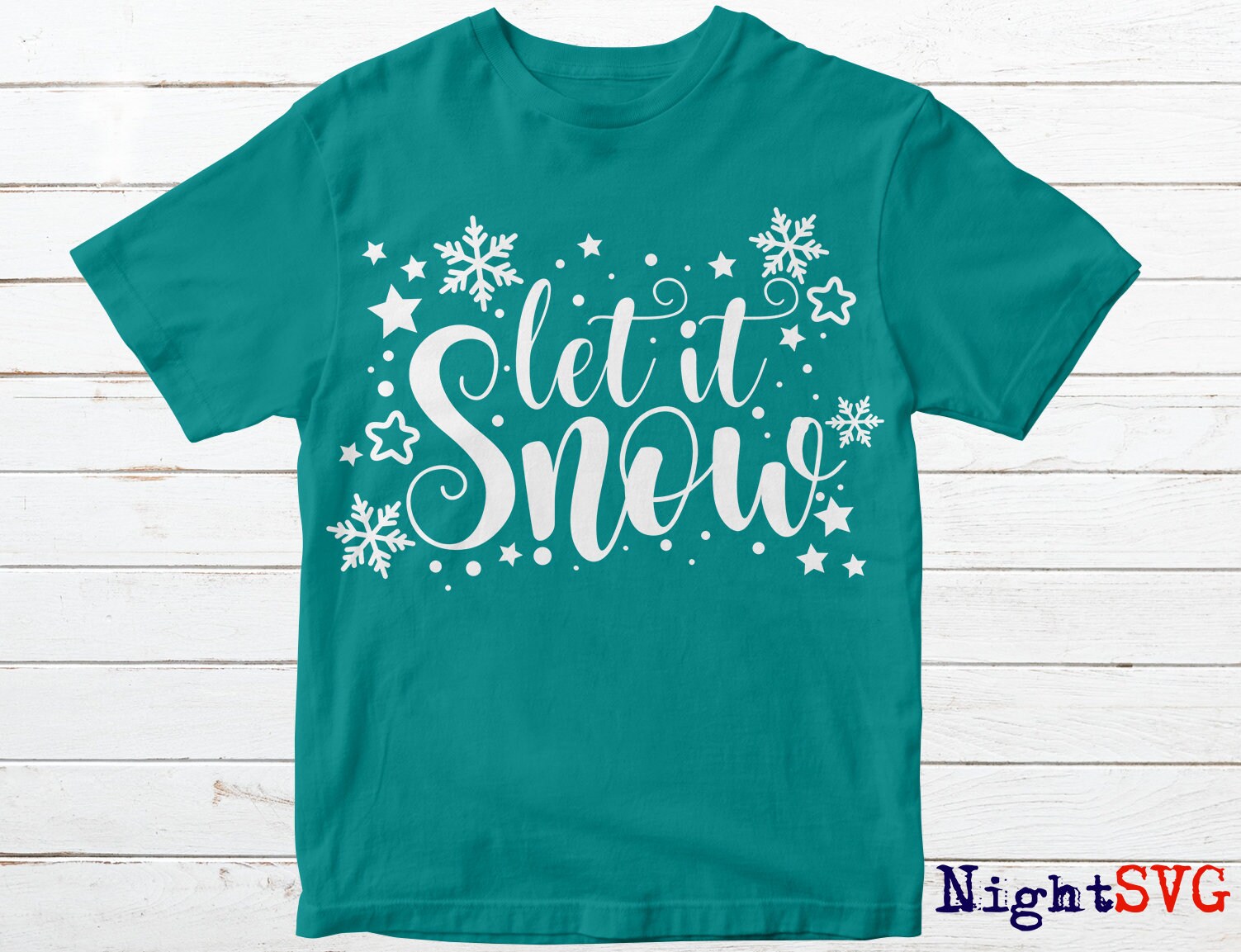 Let it Snow SVG Christmas SVG Holiday sign SVG Christmas | Etsy