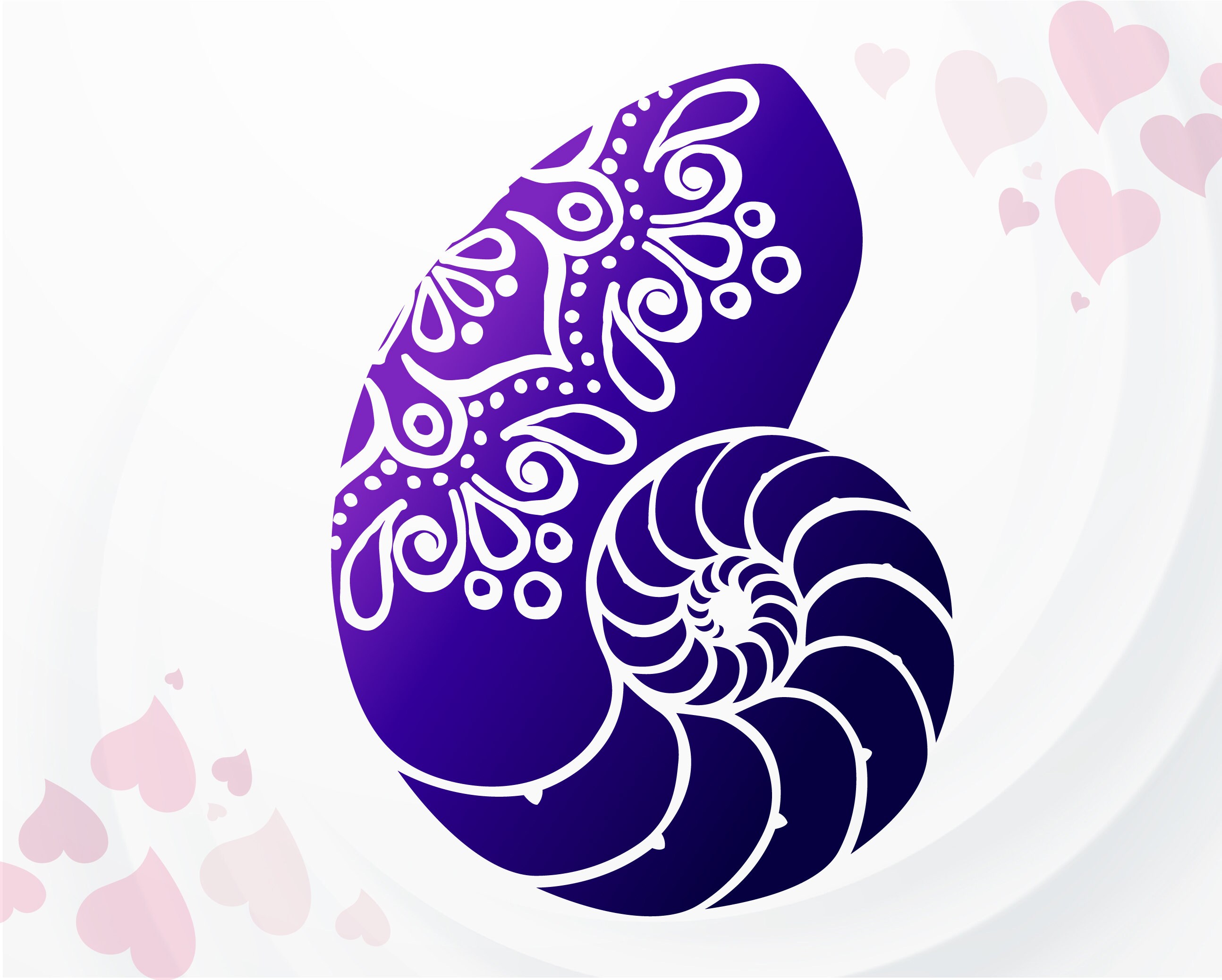 Shell Mandala SVG Ocean Svg Sea Shell SVG Shell Svg Shell | Etsy