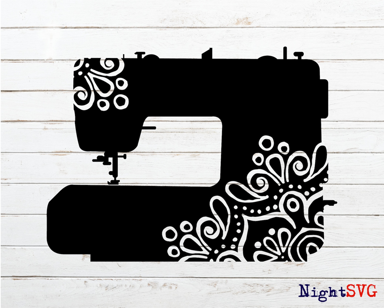 Sewing Machine Mandala SVG Sewing Machine Cut File Sewing - Etsy Australia