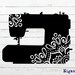 Sewing Machine Mandala SVG, Sewing Machine Cut File, Sewing Machine ...