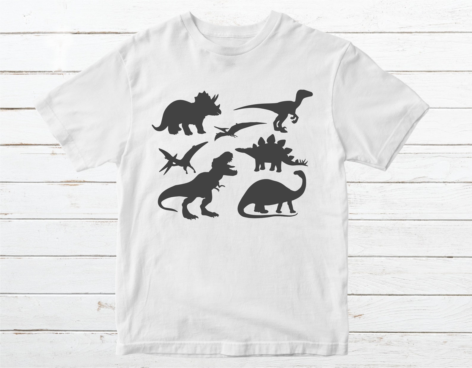 Dinosaur SVG, T-rex SVG File for Cricut, Dinosaur Silhouette, Dinosaurs ...