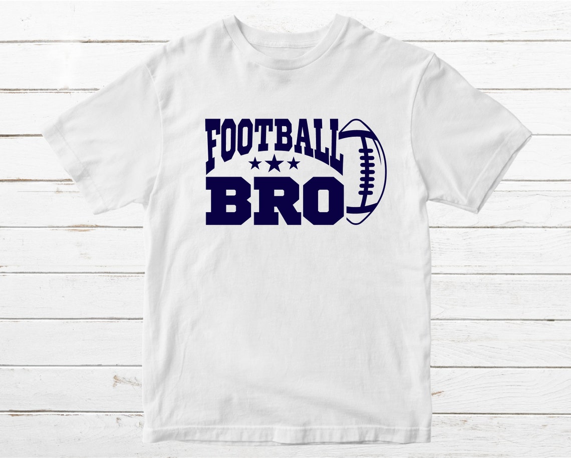 Football Bro SVG Family Football Fan SVG Sport SVG Brother | Etsy