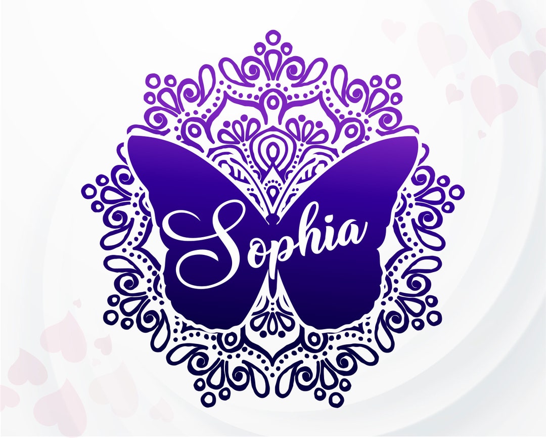 Butterfly Mandala SVG, Butterfly Silhouette, Butterfly for Cricut ...