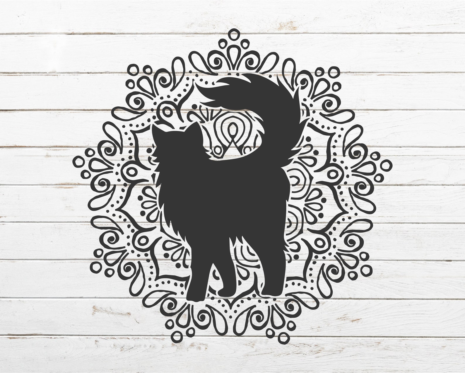 Cat SVG, Mandala SVG, Animal Mandala Svg, Cat Mandala SVG, Cat Svg for ...