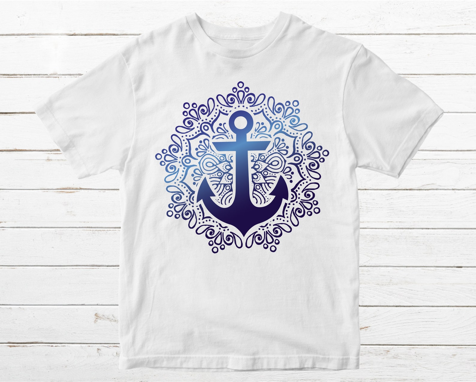 Anchor Mandala SVG Summer SVG Mandala Cut Files Cruise Door - Etsy