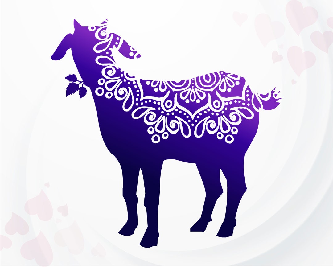 Goat SVG, Farmhouse SVG, Goat Mandala SVG, Farm Life Svg, Goat ...