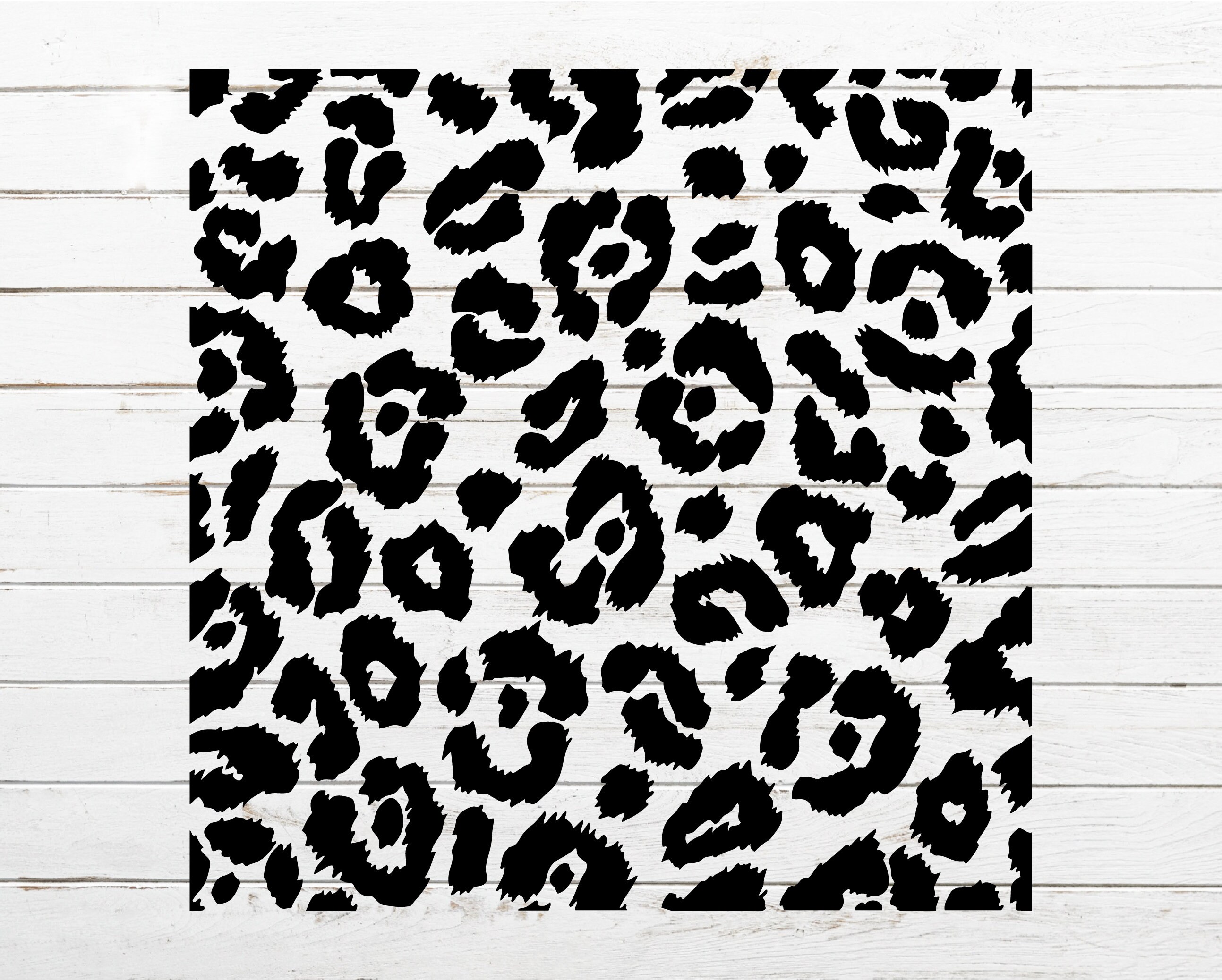 Leopard Print SVG Fuzzy Leopard SVG Pattern Tile Cheetah Svg - Etsy