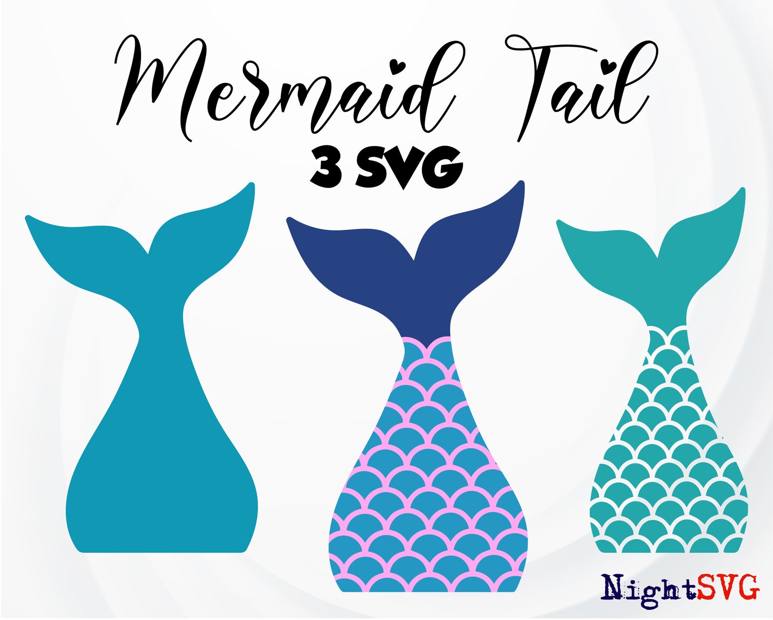 Mermaid Tail SVG Mermaid Scales SVG Mermaid Tail Cutting - Etsy Canada