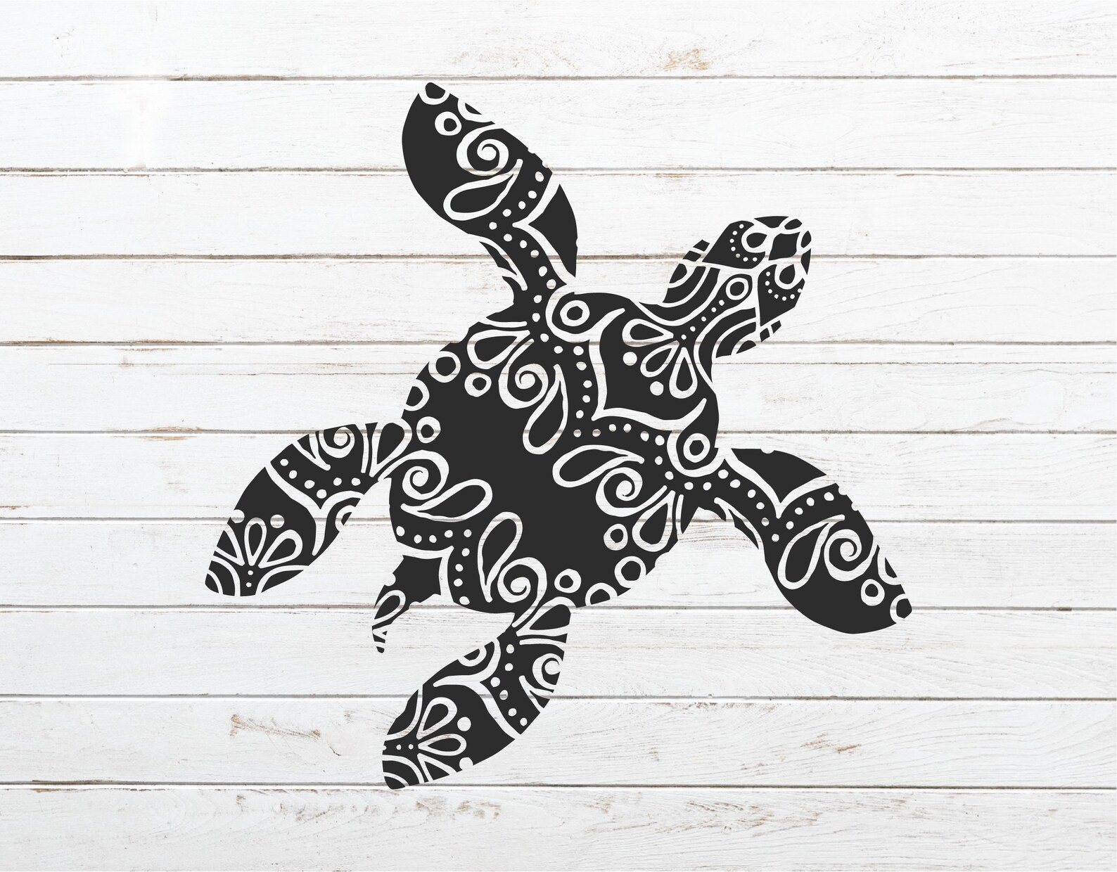 Sea Turtle SVG Turtle Mandala SVG Sea Animal Svg Turtle - Etsy