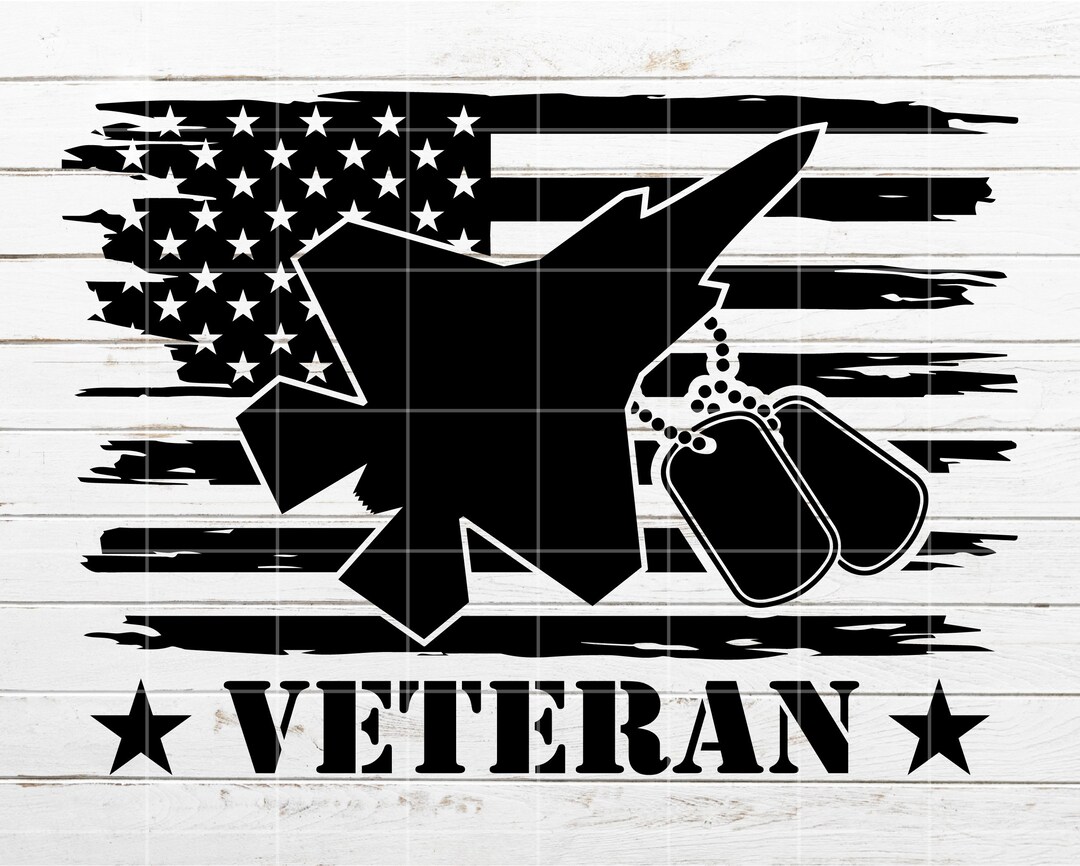 American Flag SVG, Air Force Veteran SVG, Patriotic Svg, Memorial File ...