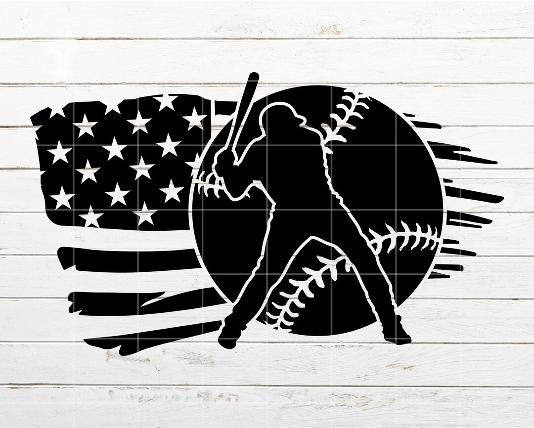 Baseball Flag SVG, Sport SVG, Baseball Dad Svg for Shirt, Boy Svg ...