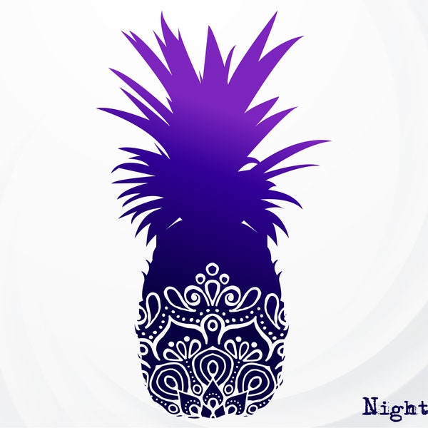 Pineapple Zentangle - Etsy
