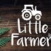 Little Farmer SVG, Farm Baby Svg, Tractor SVG, Silhouette Farm Svg ...