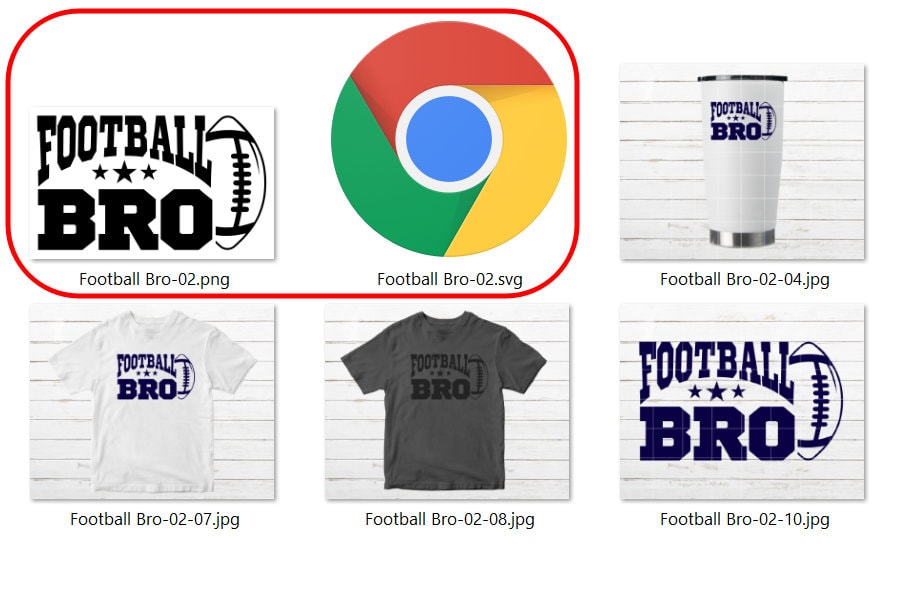 Football Bro SVG Family Football Fan SVG Sport SVG Brother | Etsy