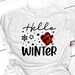 Hello Winter SVG, Buffalo Plaid SVG, Christmas Mittens Svg, Snowflake ...