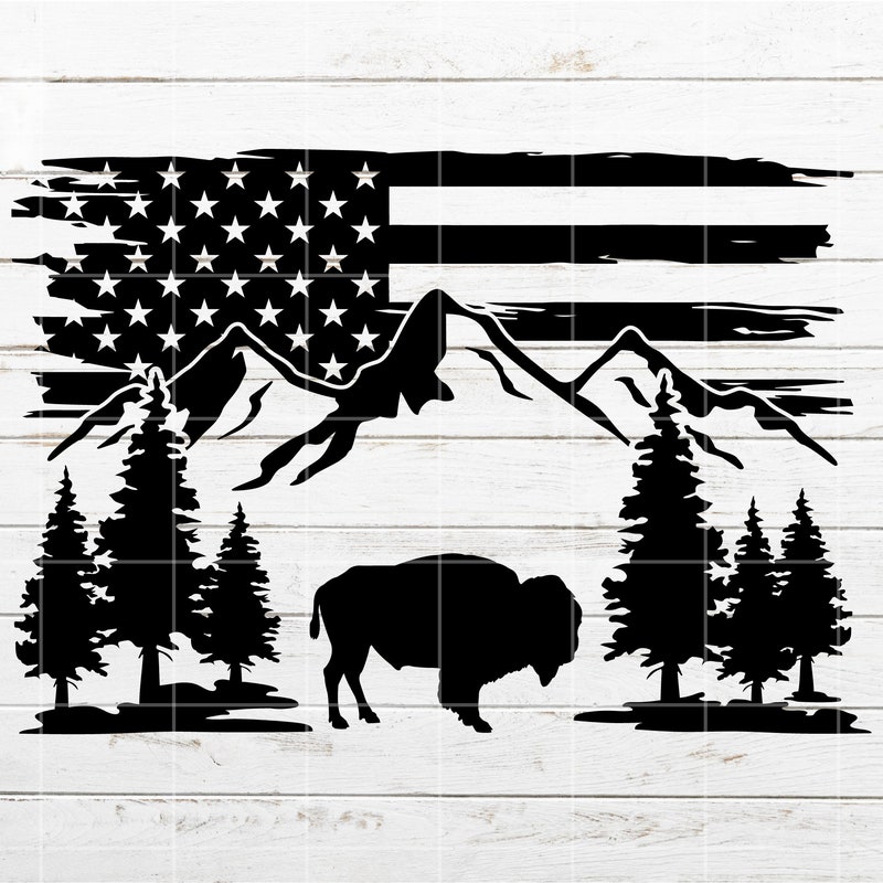 Buffalo Svg - Etsy