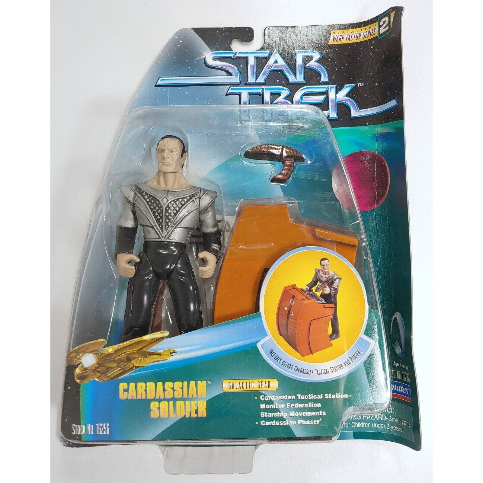 Playmates Star Trek Warp Factor 2: Cardassian Soldier - 6in. Action ...
