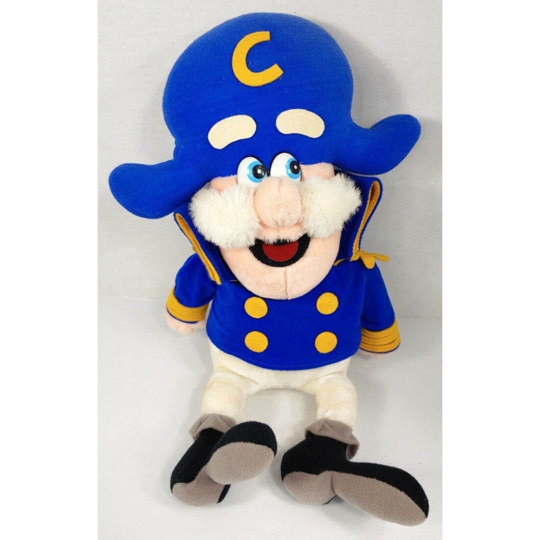 VTG Quaker Oats: Cap'n Crunch - 18in. Stuffed/plush Mascot - 1987 - Etsy
