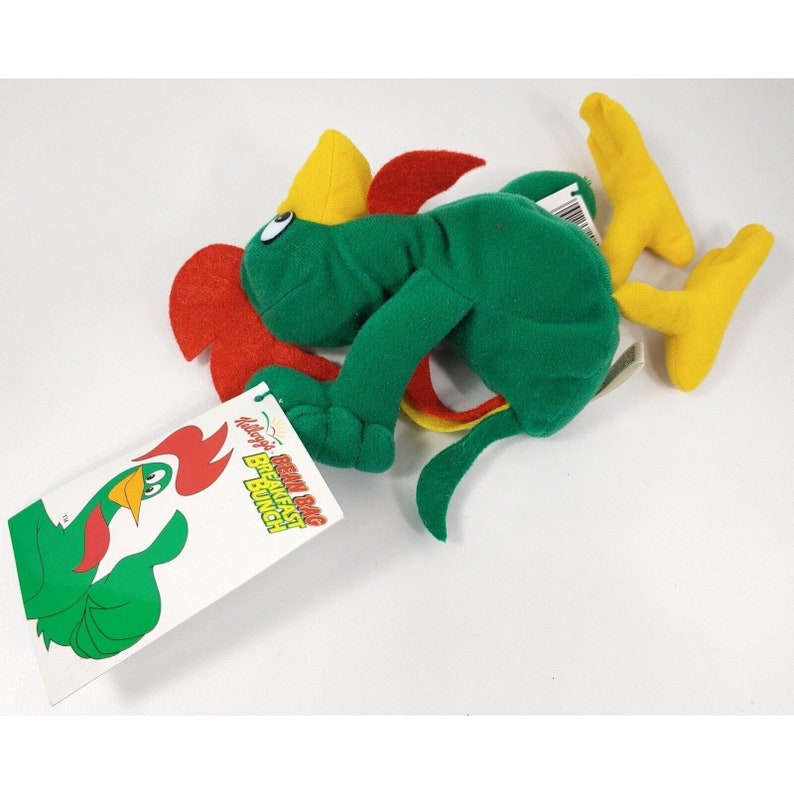VTG Kellogg Breakfast Bunch: Corny the Rooster - 9in. Stuffed Bean Bag ...