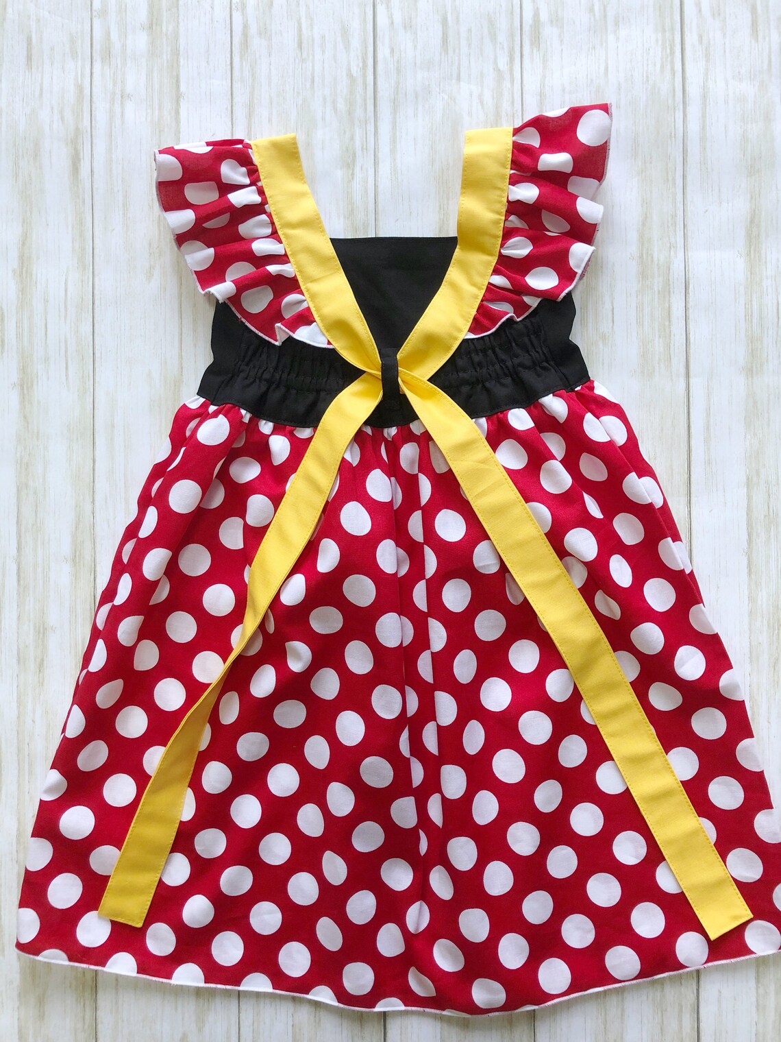 Minnie Mouse Inspired Dress Mouse Birthday Party Dress - Etsy