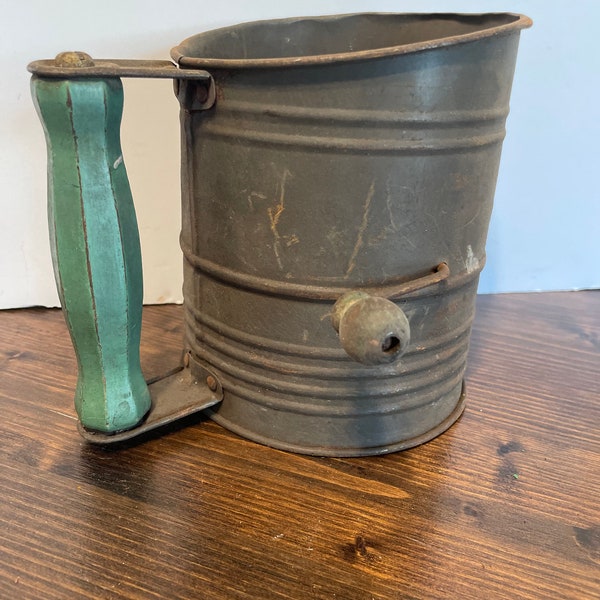Antique Sifter With Handle - Etsy