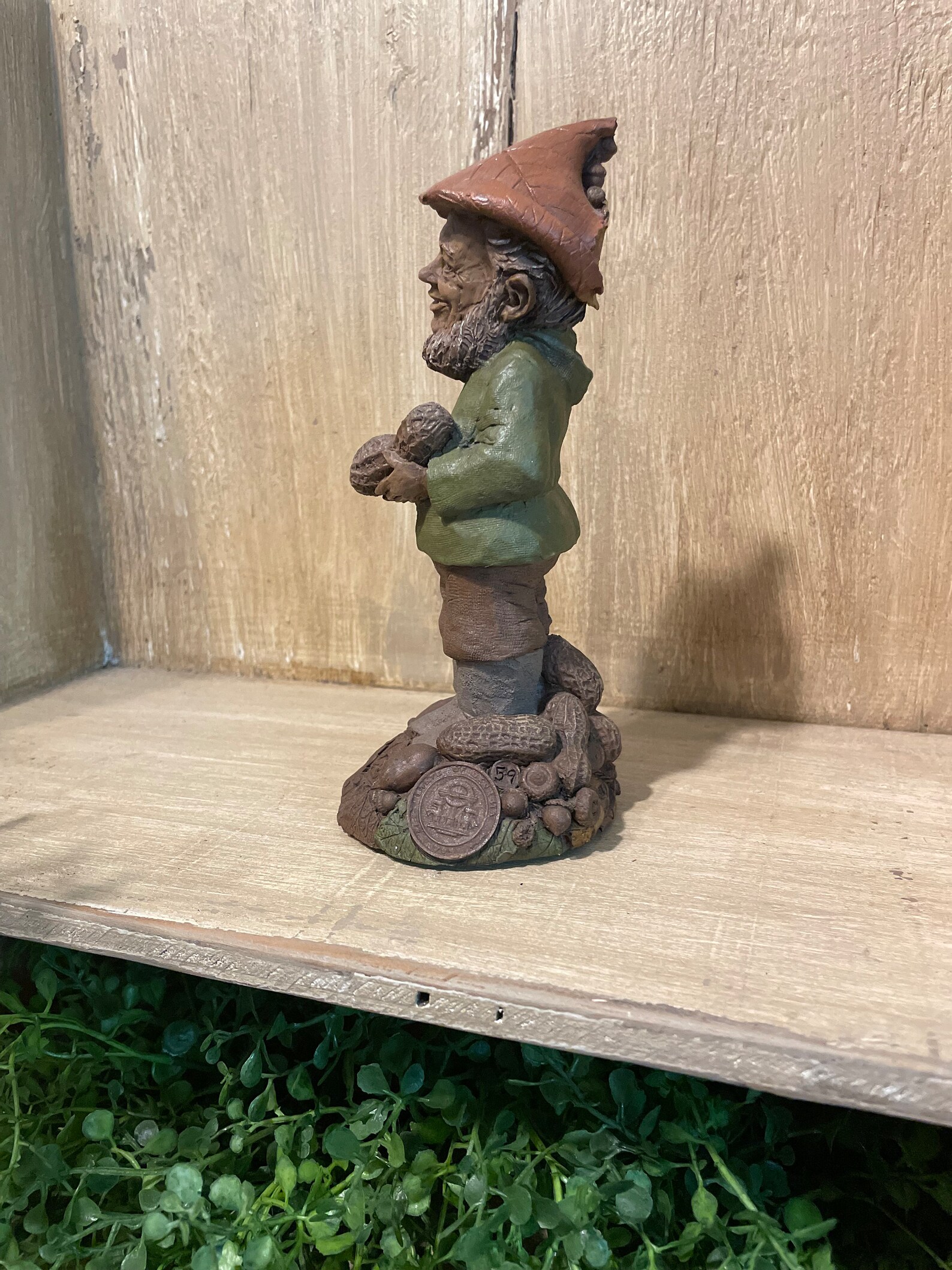 Vintage Tom Clark Gnome cotta Peanut Farmer 1992, Collectible 59, - Etsy