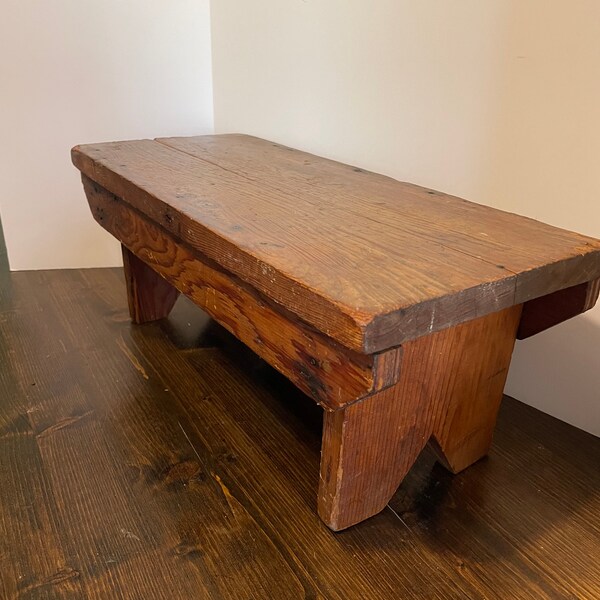 Primitive Stool - Etsy