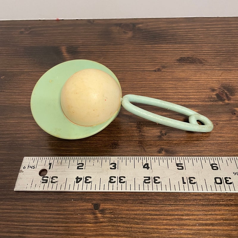 Vintage Baby Rattle - Etsy