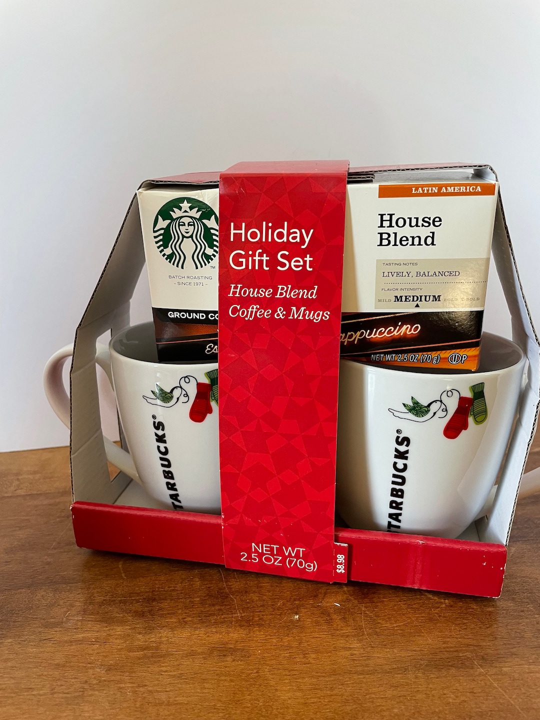 2011 Starbucks Gift Set NIB, Coffee/tea Mug Set, Starbucks Collector ...
