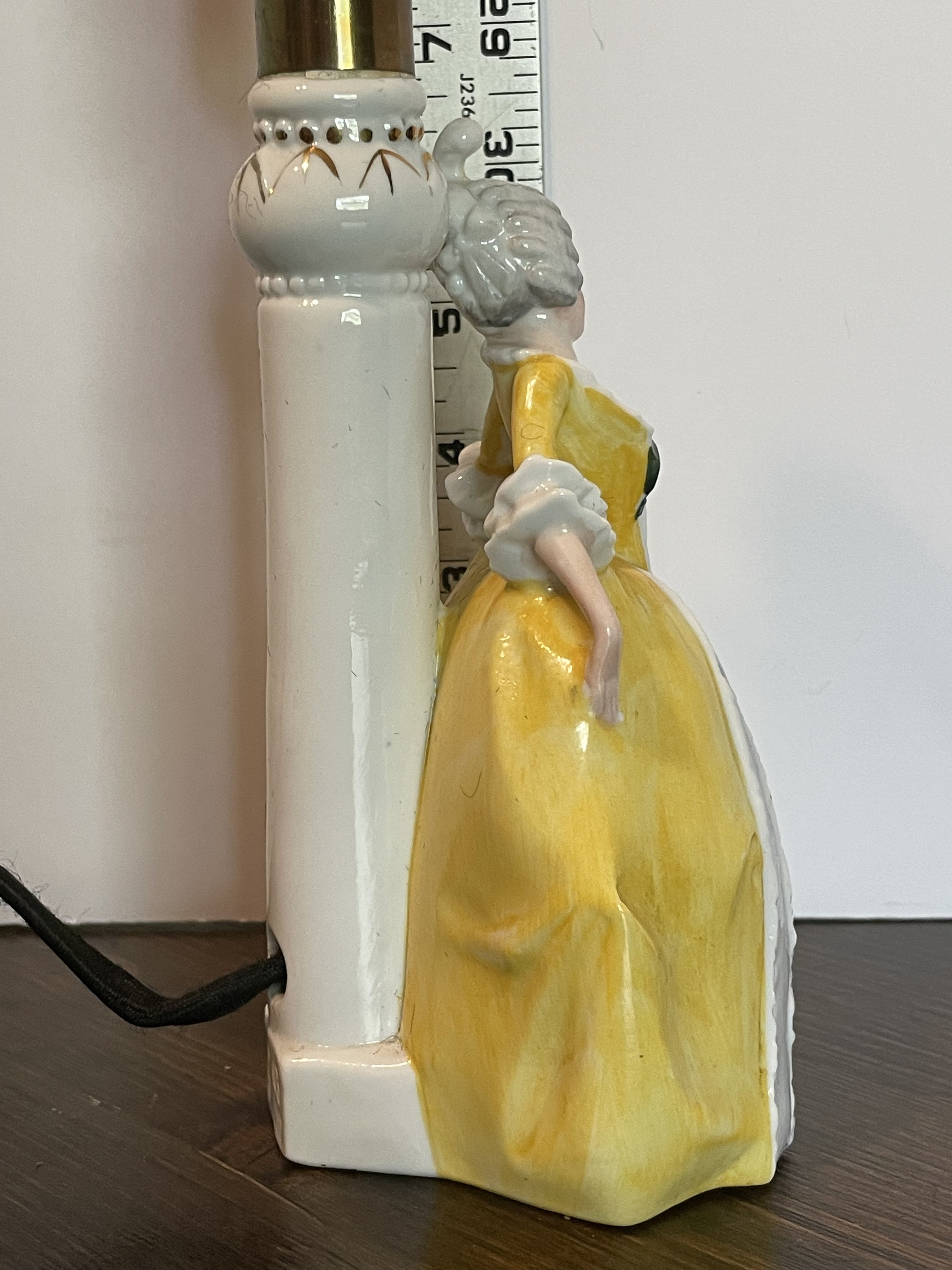 Beautiful Vintage Porcelain Dancing Lady Lamp Adorned in a - Etsy