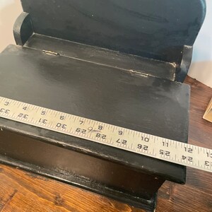 Wooden Candle Wall Box Primitive Folk Art Box Old Painted Primitive ...