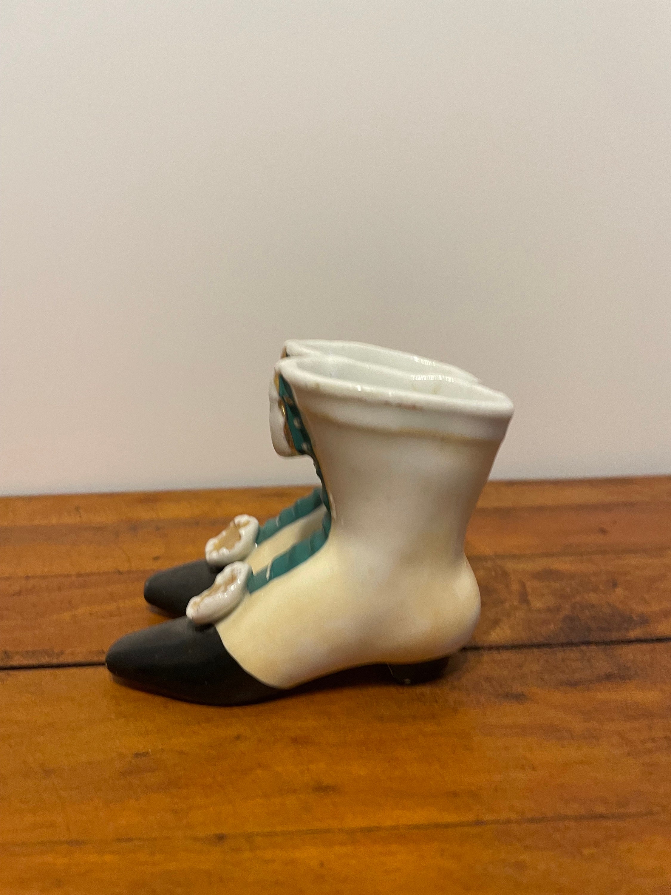 Vintage Victorian Ceramic Boots Collectors Item | Etsy
