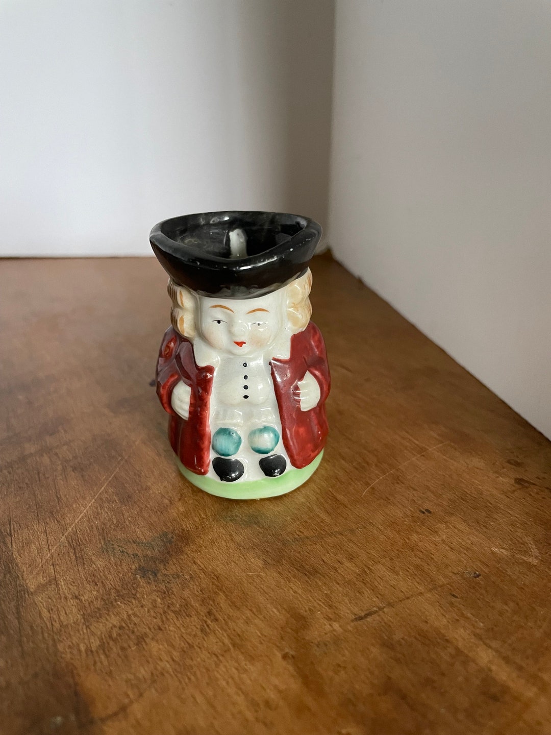 Vintage Toby Pitcher, Made in Occupied Japan, Toby With Tuxedo, - Etsy