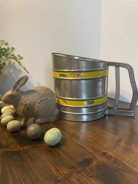 Small Kitchen Appliances Vintage Foley Sift-Chine Triple Screen Sifter ...