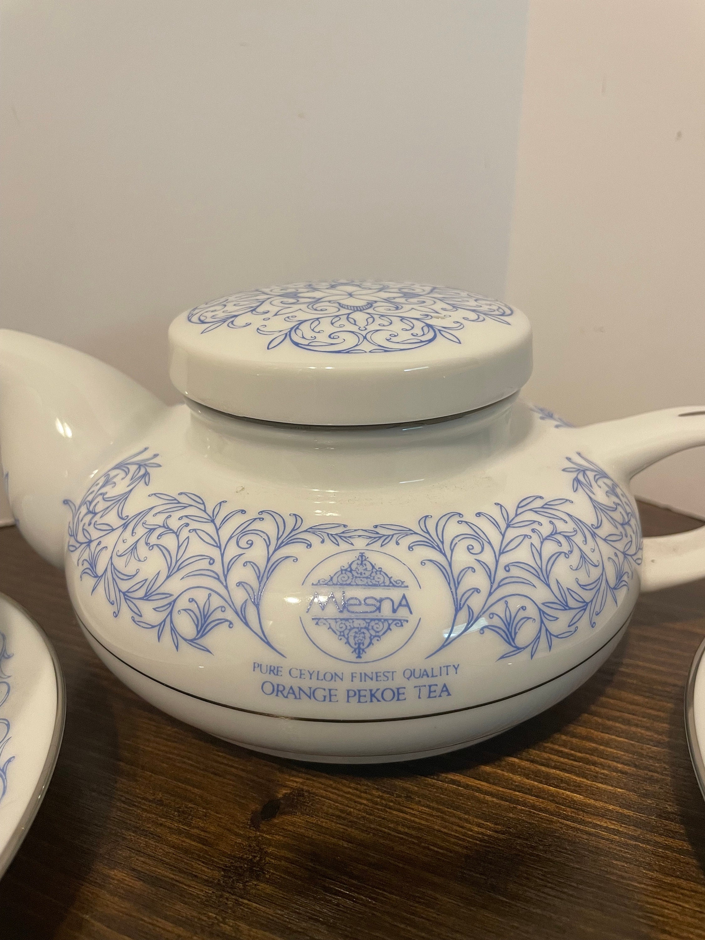 Sri Lanka Mlesna Romance Tea Set for 2 Noritake Rare Teaware - Etsy