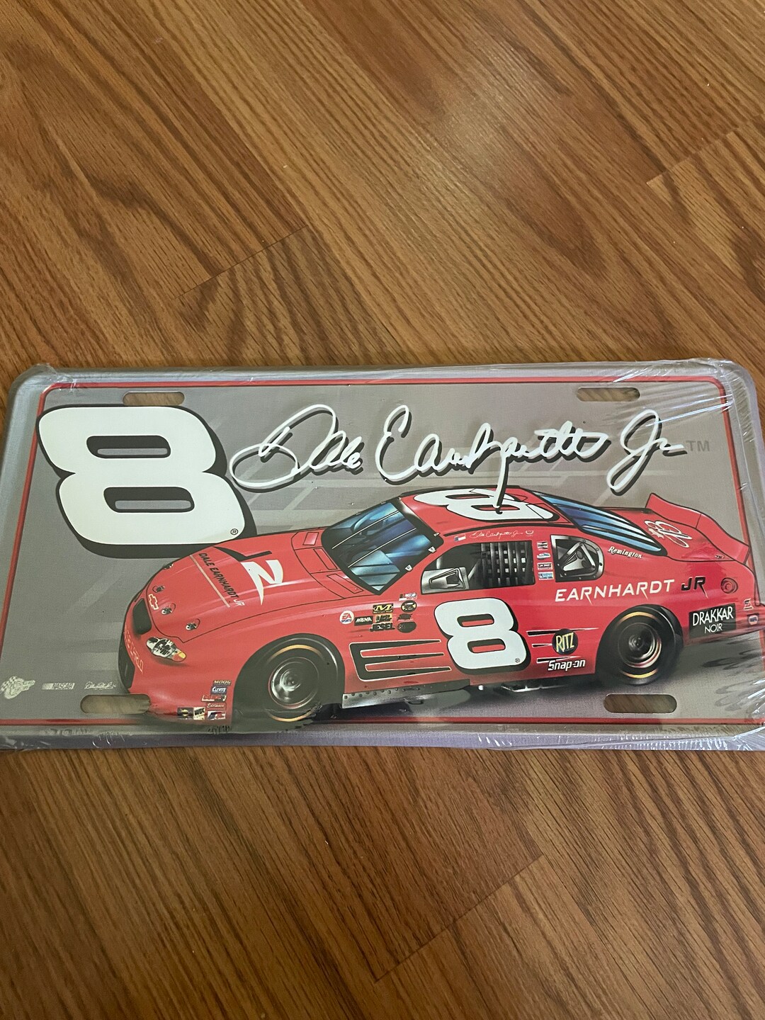 New in Plastic, Dale Earnhardt JR, License Plate, NASCAR, Racing ...