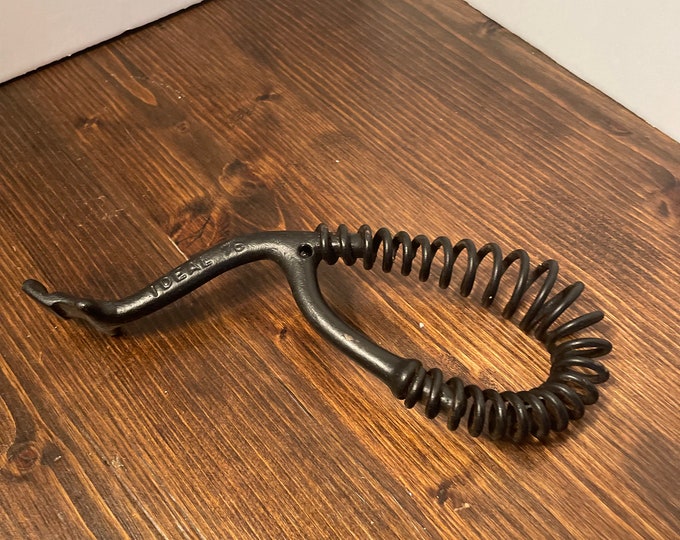 Antique Cast Iron Wire Cook Stove Lid Lifter Tool Hardware Collectable ...