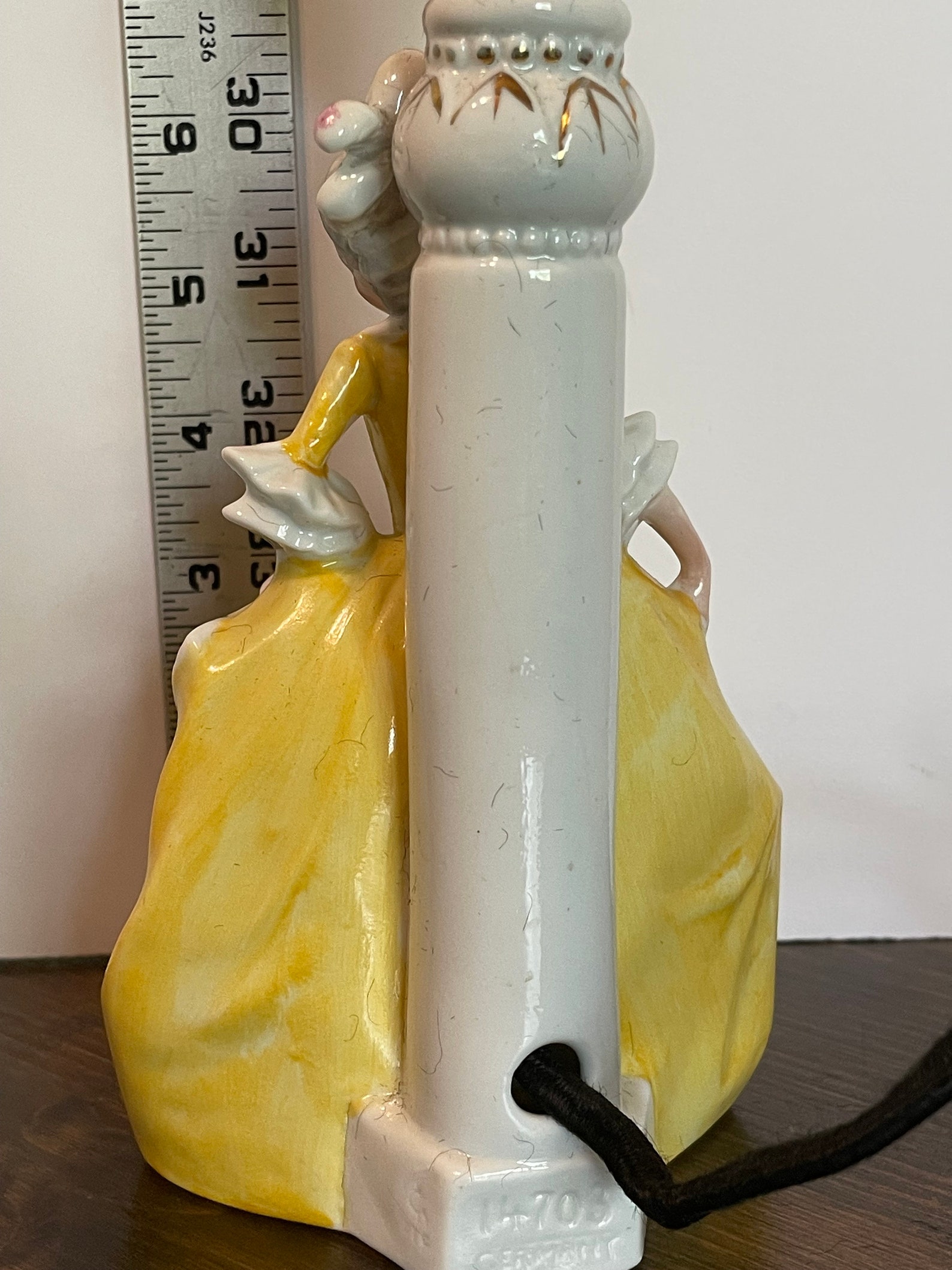 Beautiful Vintage Porcelain Dancing Lady Lamp Adorned in a - Etsy