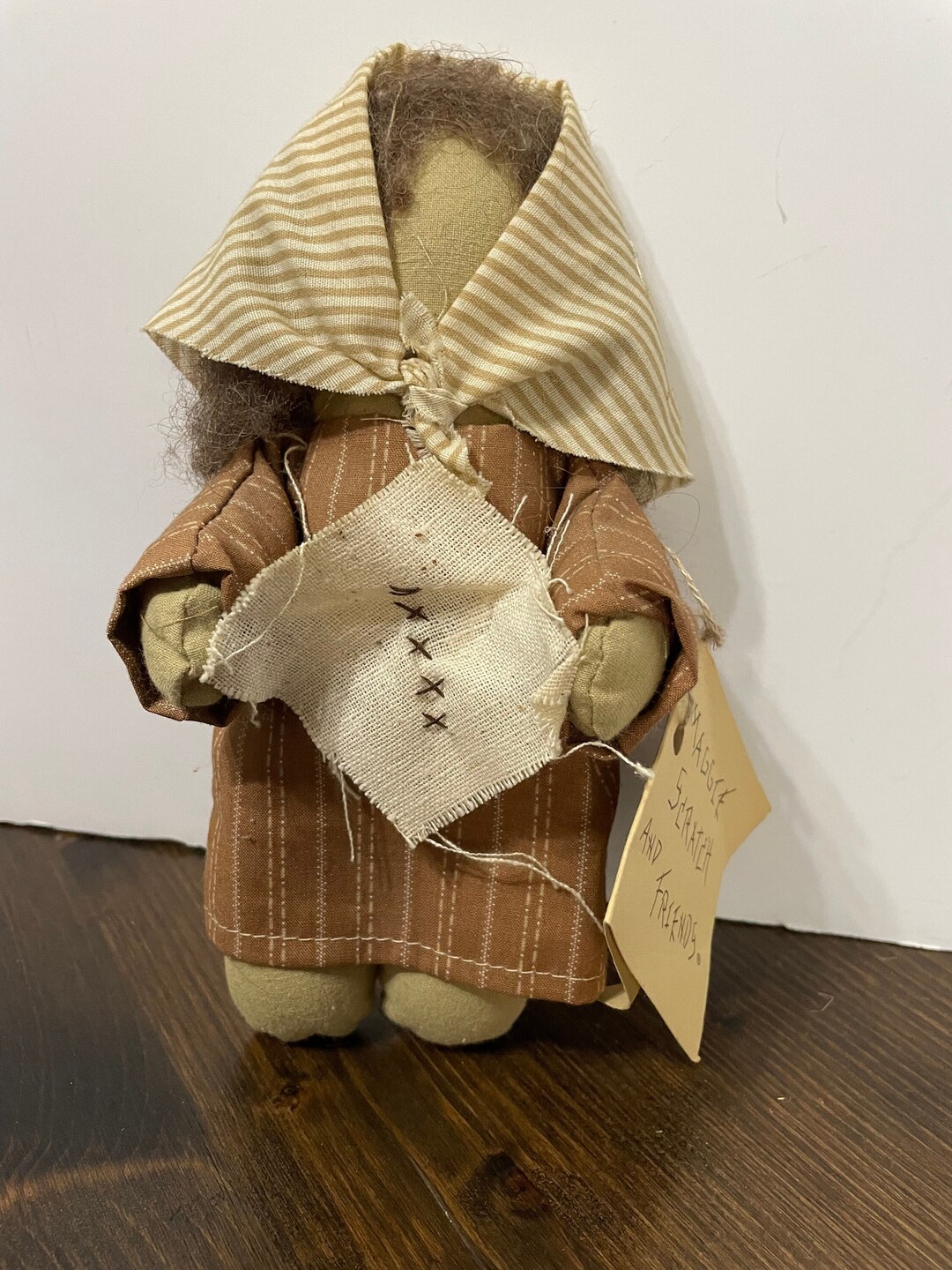 Vintage Maggie Scratch Doll, 1983 Springhouse Collection, Cotton Muslin ...