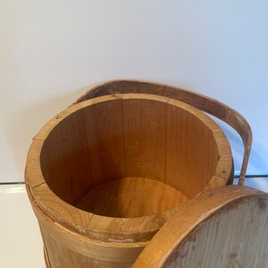 Vintage 7 1/2 Inch Wood Sugar Firkin Farmhouse Primitive Firkin - Etsy