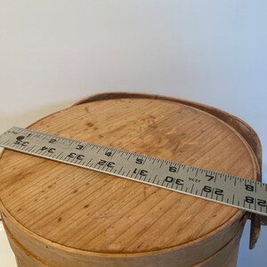 Vintage 7 1/2 Inch Wood Sugar Firkin Farmhouse Primitive Firkin - Etsy