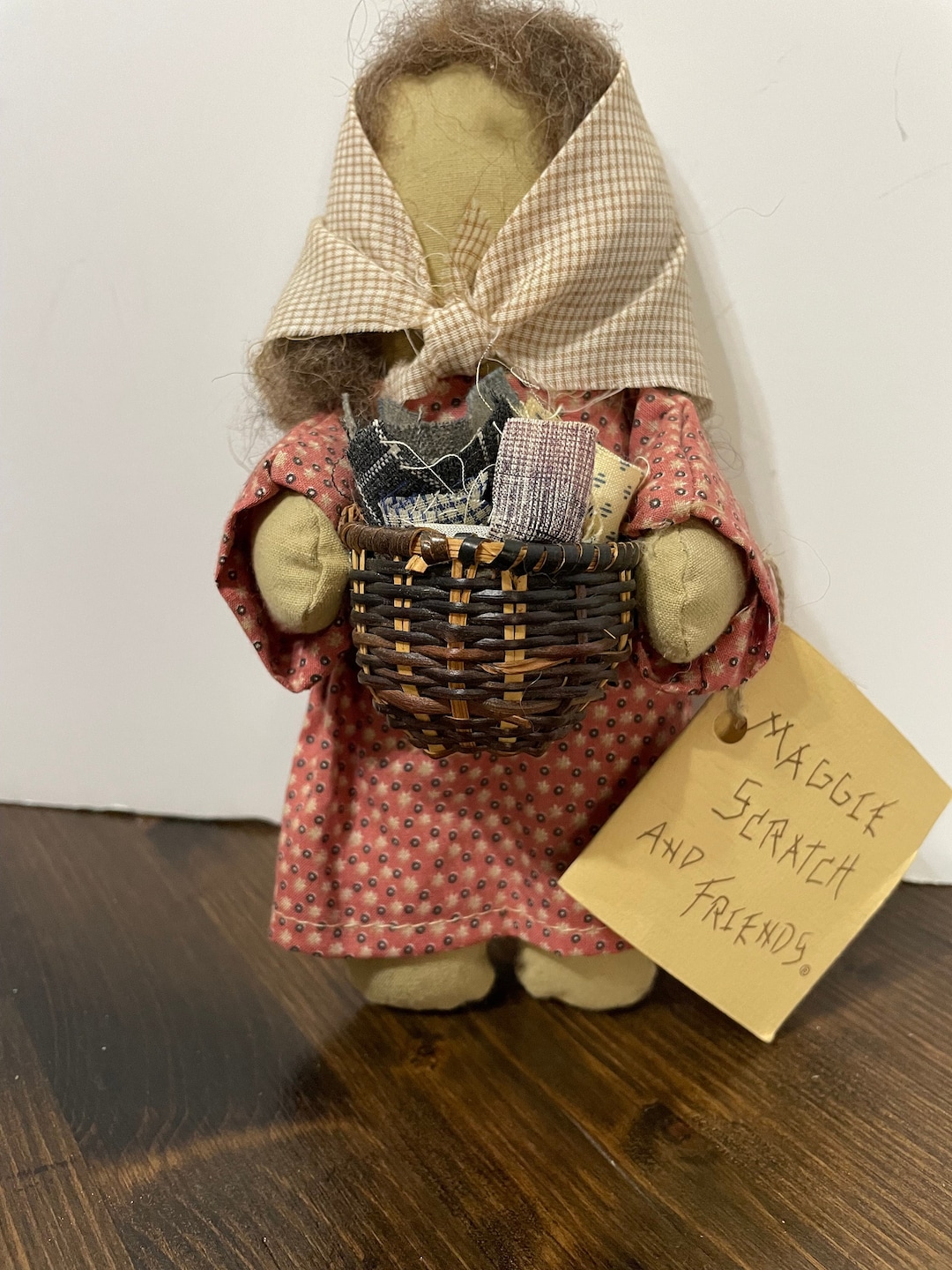 Vintage Maggie Scratch Seamstress Doll, 1983 Springhouse Collection ...