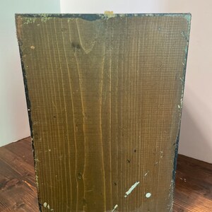 Wooden Candle Wall Box Primitive Folk Art Box Old Painted Primitive ...