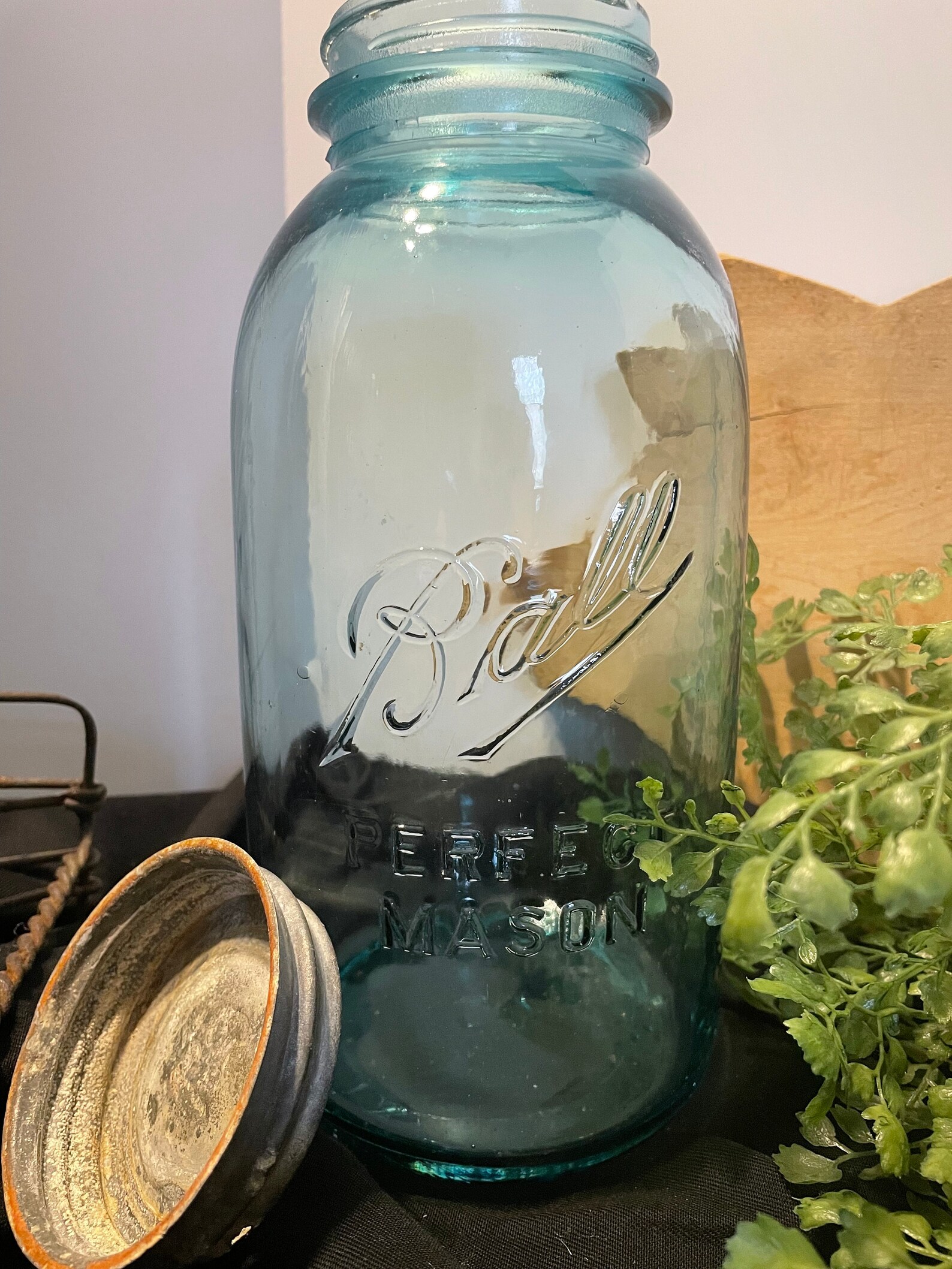 Half Gallon Ball Perfect Mason Jar | Etsy