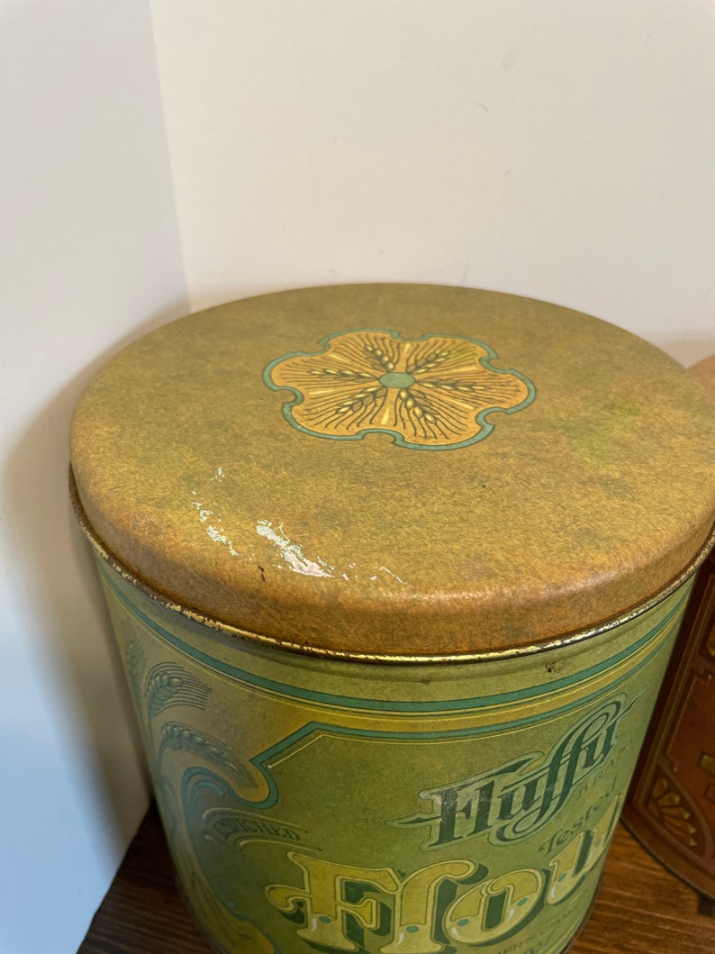 Vintage Ballonoff Metal Kitchen Maid Canisters - Etsy