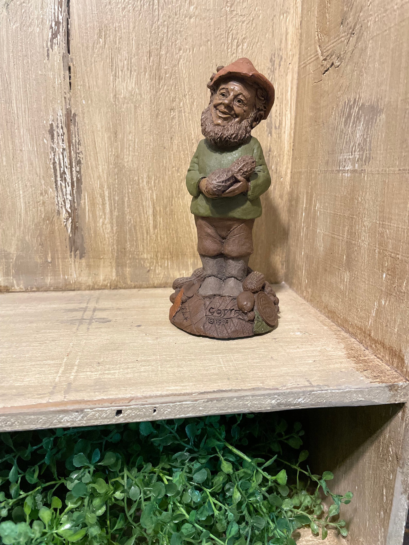Vintage Tom Clark Gnome cotta Peanut Farmer 1992, Collectible 59, - Etsy