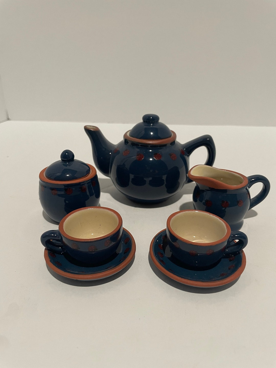 Vintage Bearware Pottery Boyds Bears Teaset Collectible Teasets - Etsy