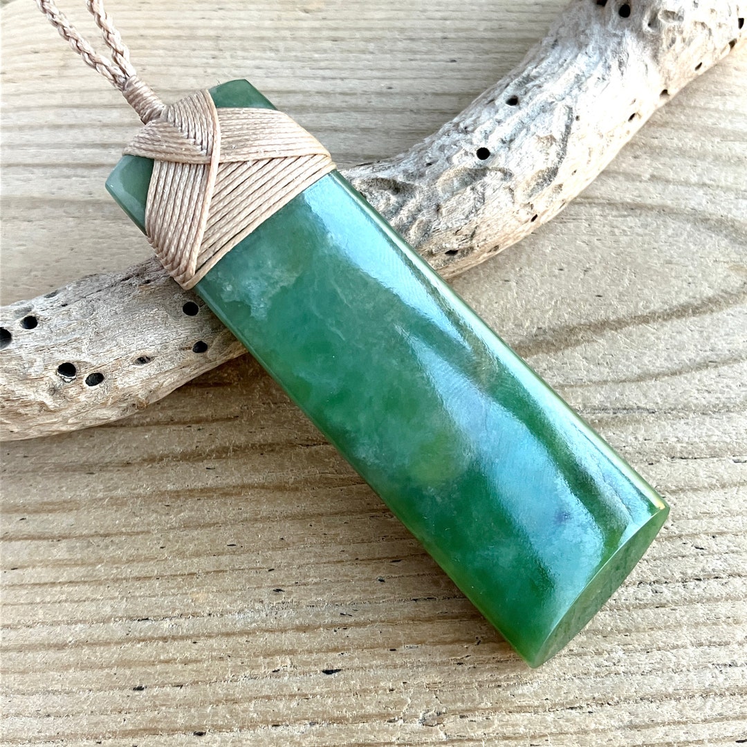 Siberian Nephrite Jade Toki Adze Pendant Necklace 81 Mm SIB4308P - Etsy