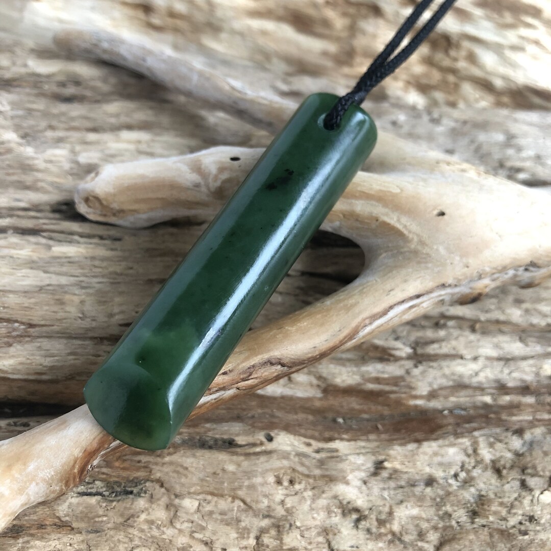 Siberian Nephrite Jade Straight Toki Adze Pendant / Necklace - Etsy